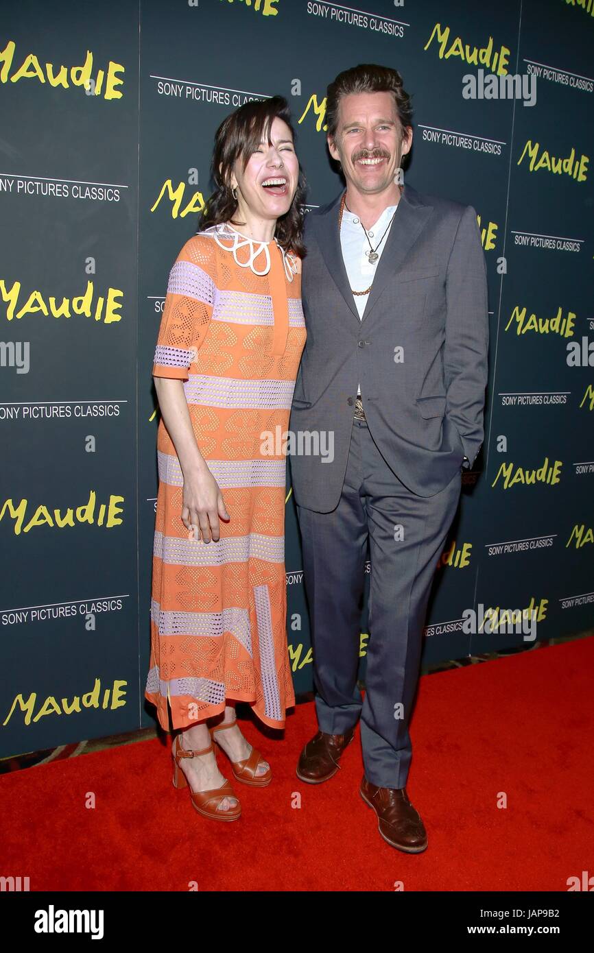 New York, NY, USA. 6th June, 2017. Sally Hawkins, Ethan Hawke at ...