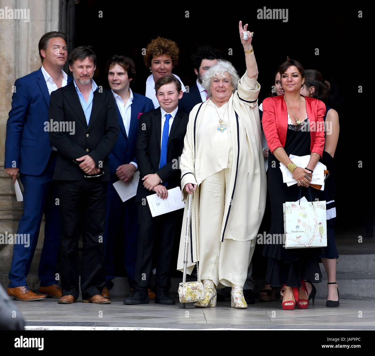 Ronnie Corbetts Widow Anne Hart High Resolution Stock Photography and ...