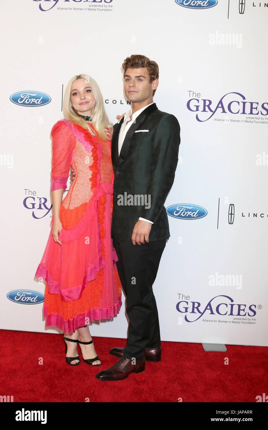 Beverly Hills, CA. 6th June, 2017. Doe Cameron, Garrett Clayton at ...