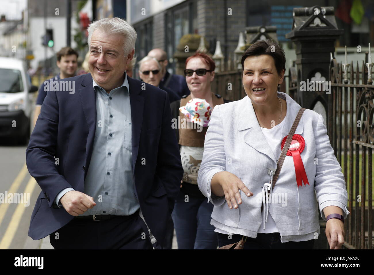 Swansea, UK. 7th June, 2017. General Election 2017. Welsh Assembly ...