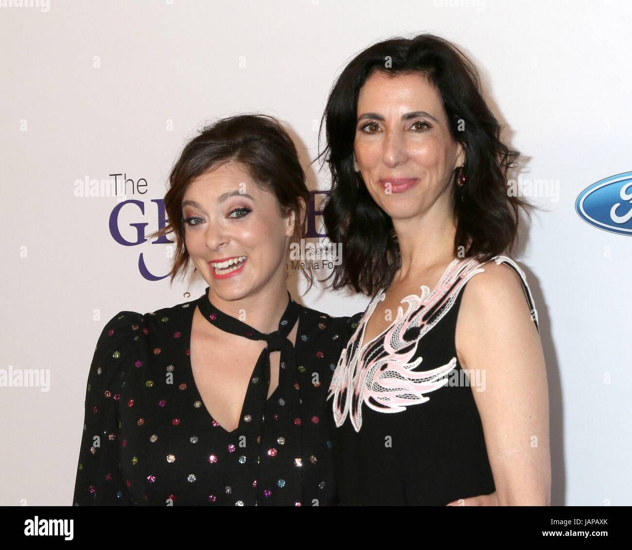 Beverly Hills, CA. 6th June, 2017. Rachel Bloom, Aline Brosh McKenna at ...