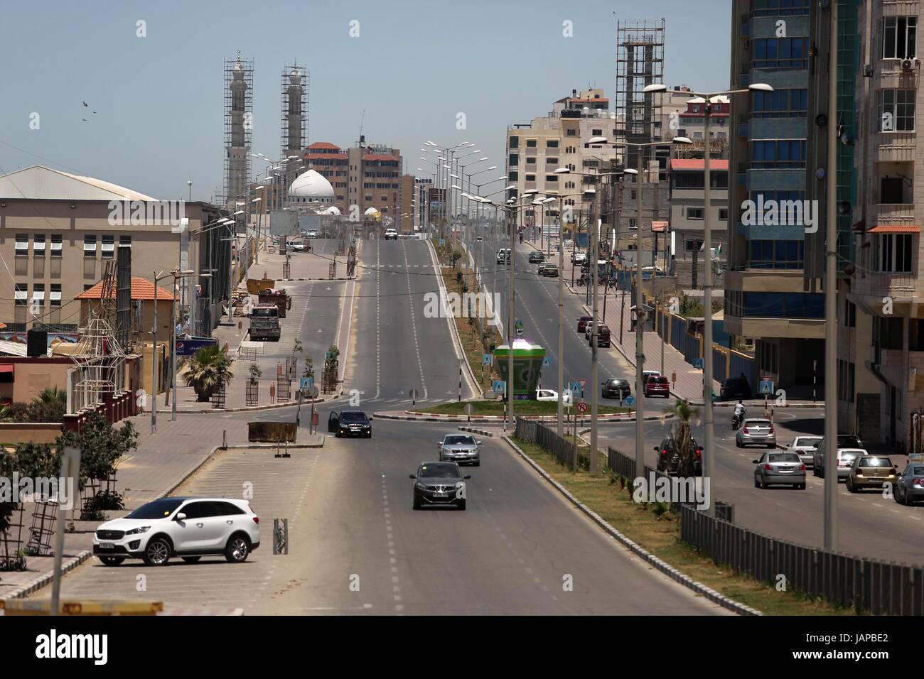 Gaza City, Gaza Strip, Palestinian Territory. 7th June, 2017. A picture ...