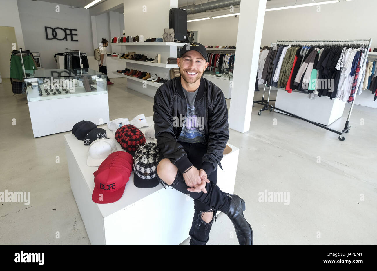 Los Angeles, California, USA. 15th May, 2017. Actor/investor Rob Gough ...