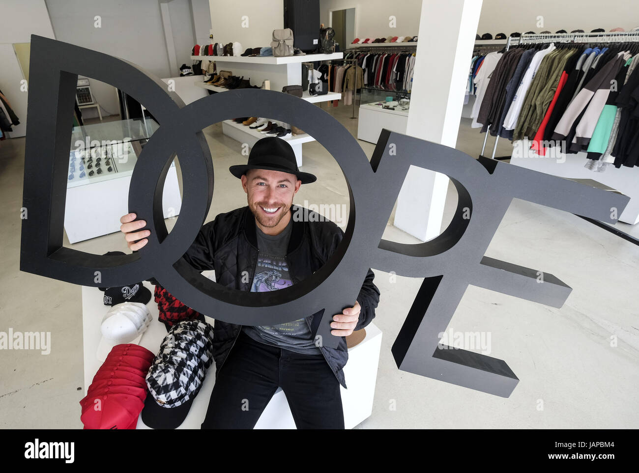 Los Angeles, California, USA. 15th May, 2017. Actor/investor Rob Gough ...