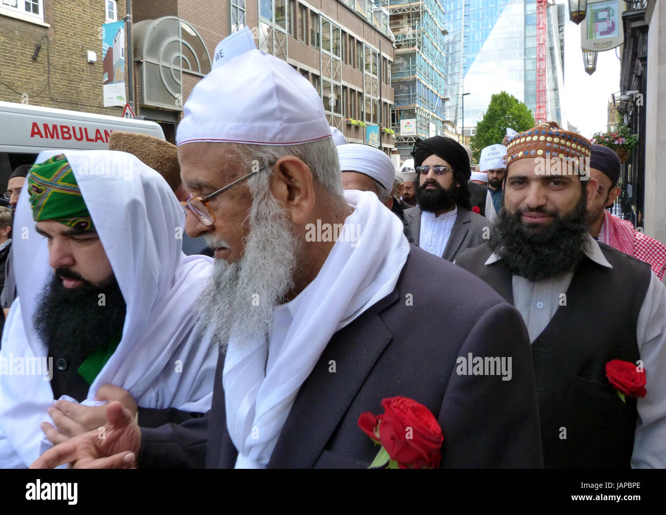 London, UK. 07th June, 2017. Several dozen Muslim leaders from all over ...