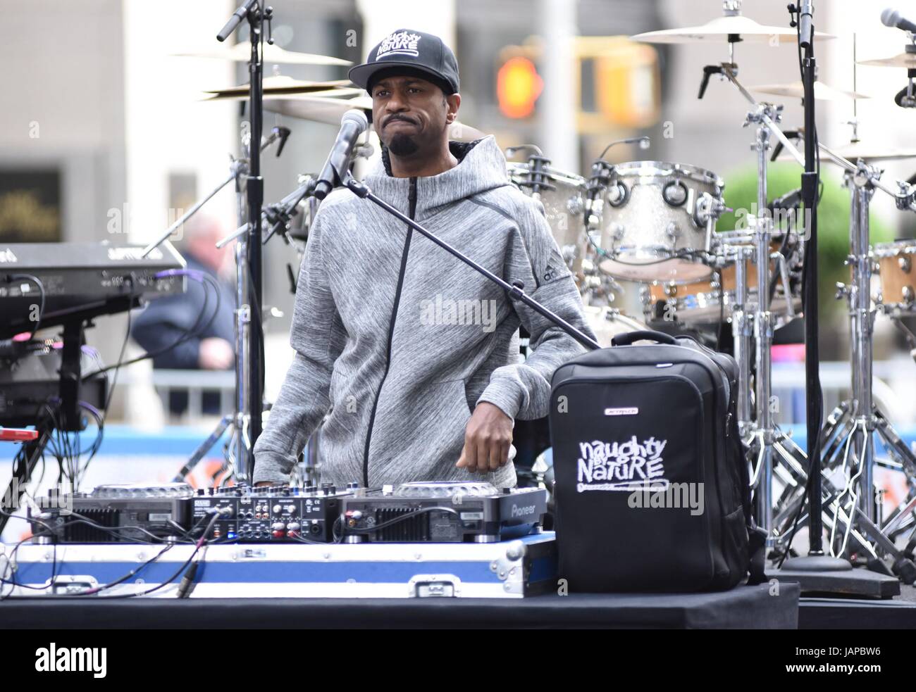 New York, NY, USA. 7th June, 2017. Naughty By Nature, DJ Kay Gee on stage for I Love the 90s ...