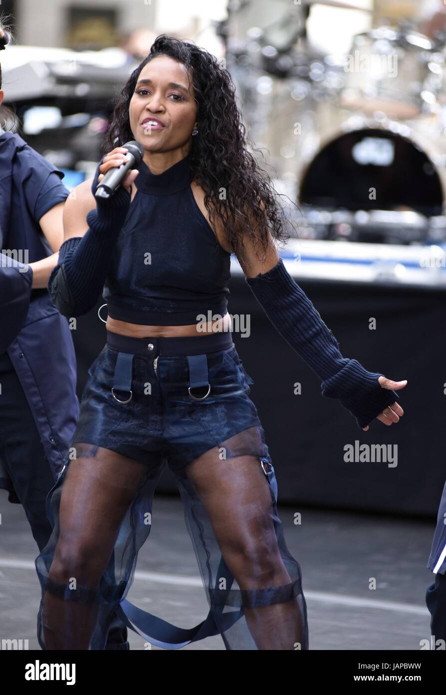 New York, NY, USA. 7th June, 2017. TLC, Rozonda Chilli Thomas on stage ...