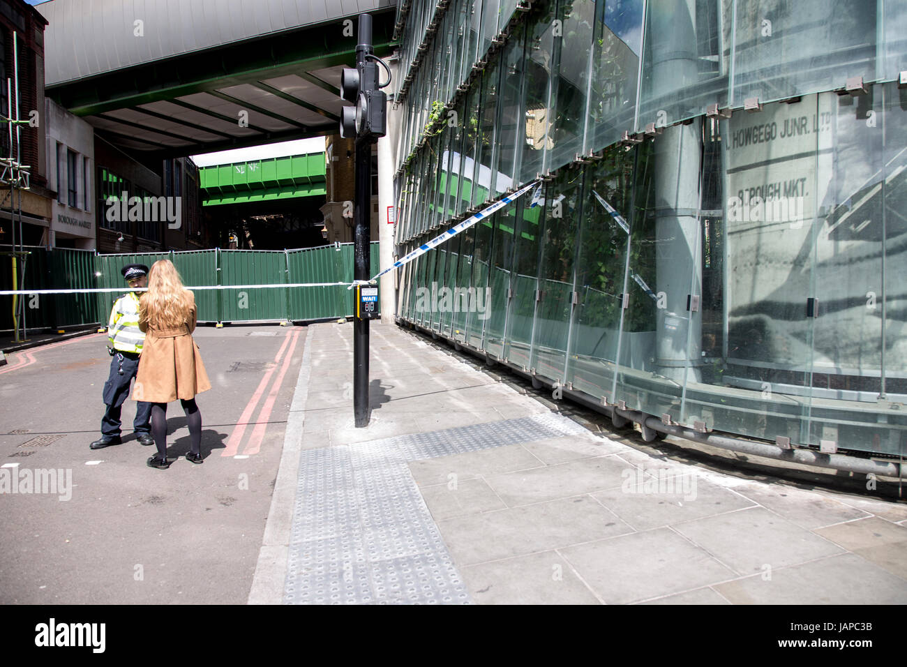 London, United Kingdom – 7 June, 2017: London Bridge and Borough Market ...