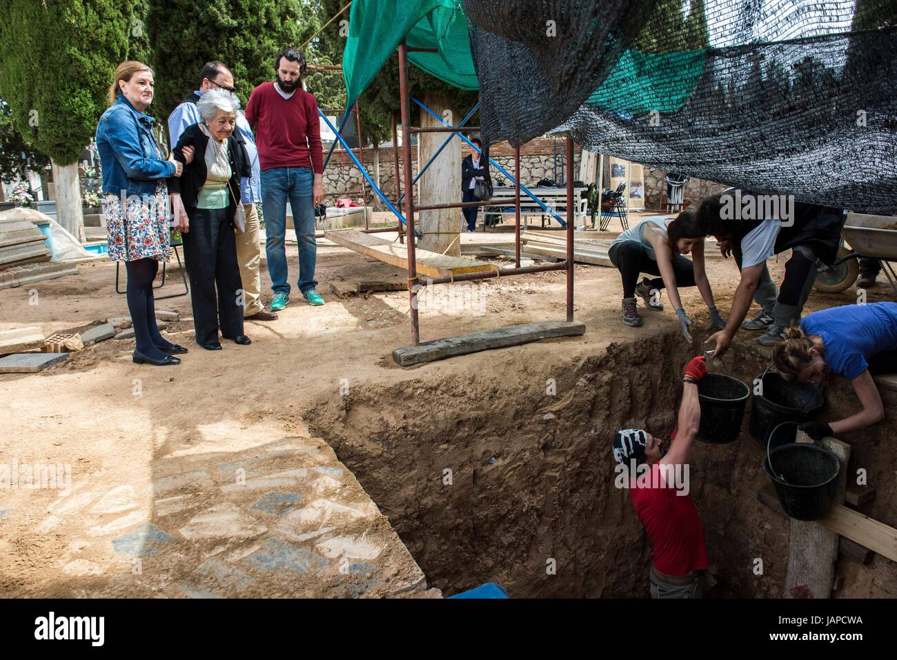 Guadalajara, Spain. 21st May, 2017. Ascension Mendieta with his ...