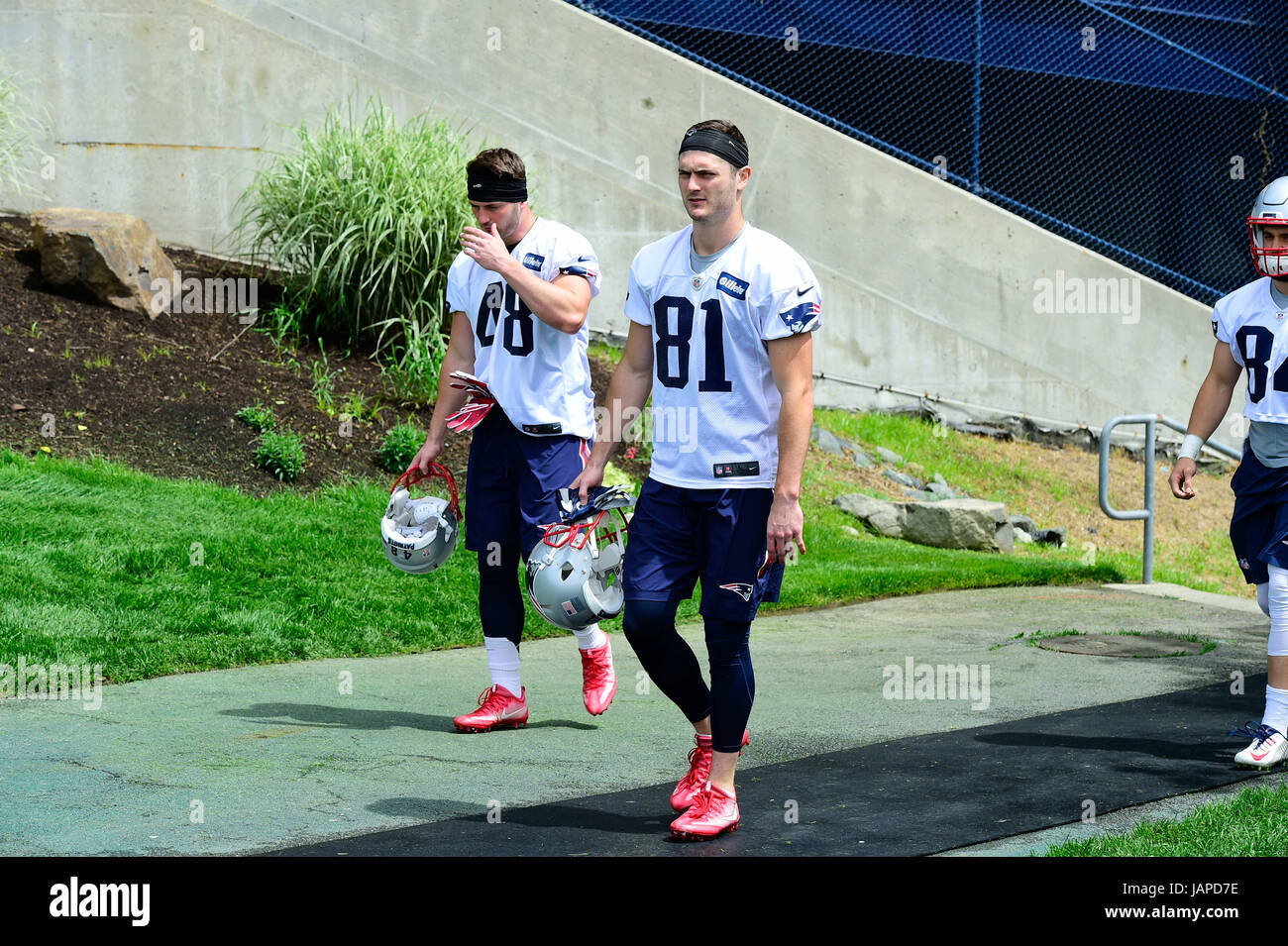 Foxborough, Massachusetts, USA. 7th June, 2017. New England Patriots ...