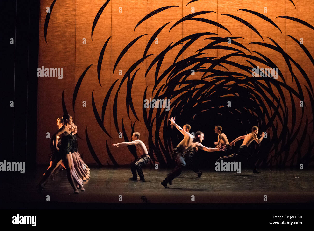 London, UK. 7th June, 2107. Scottish Ballet present Emergence by ...