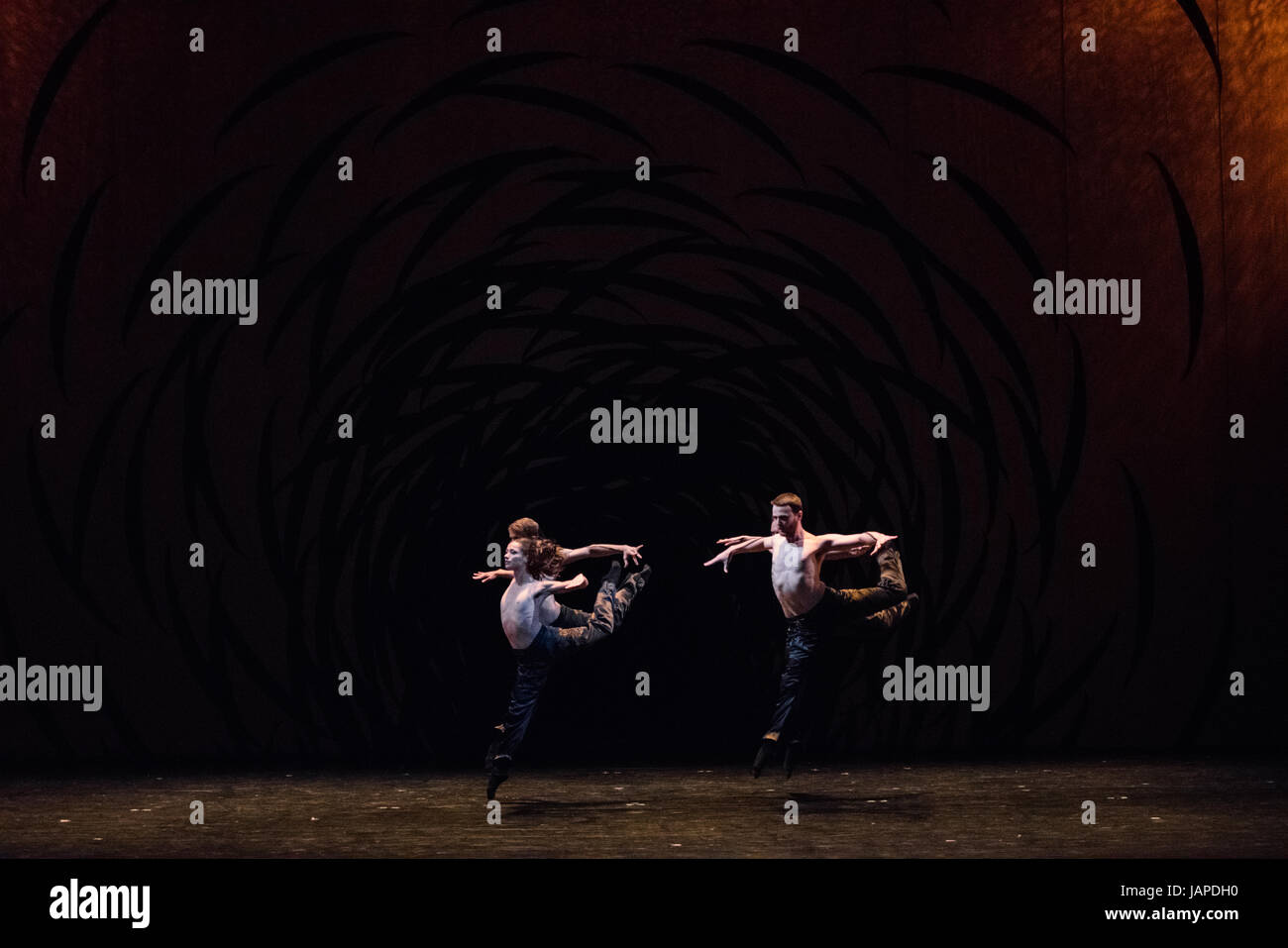 London, UK. 7th June, 2107. Scottish Ballet present Emergence by ...