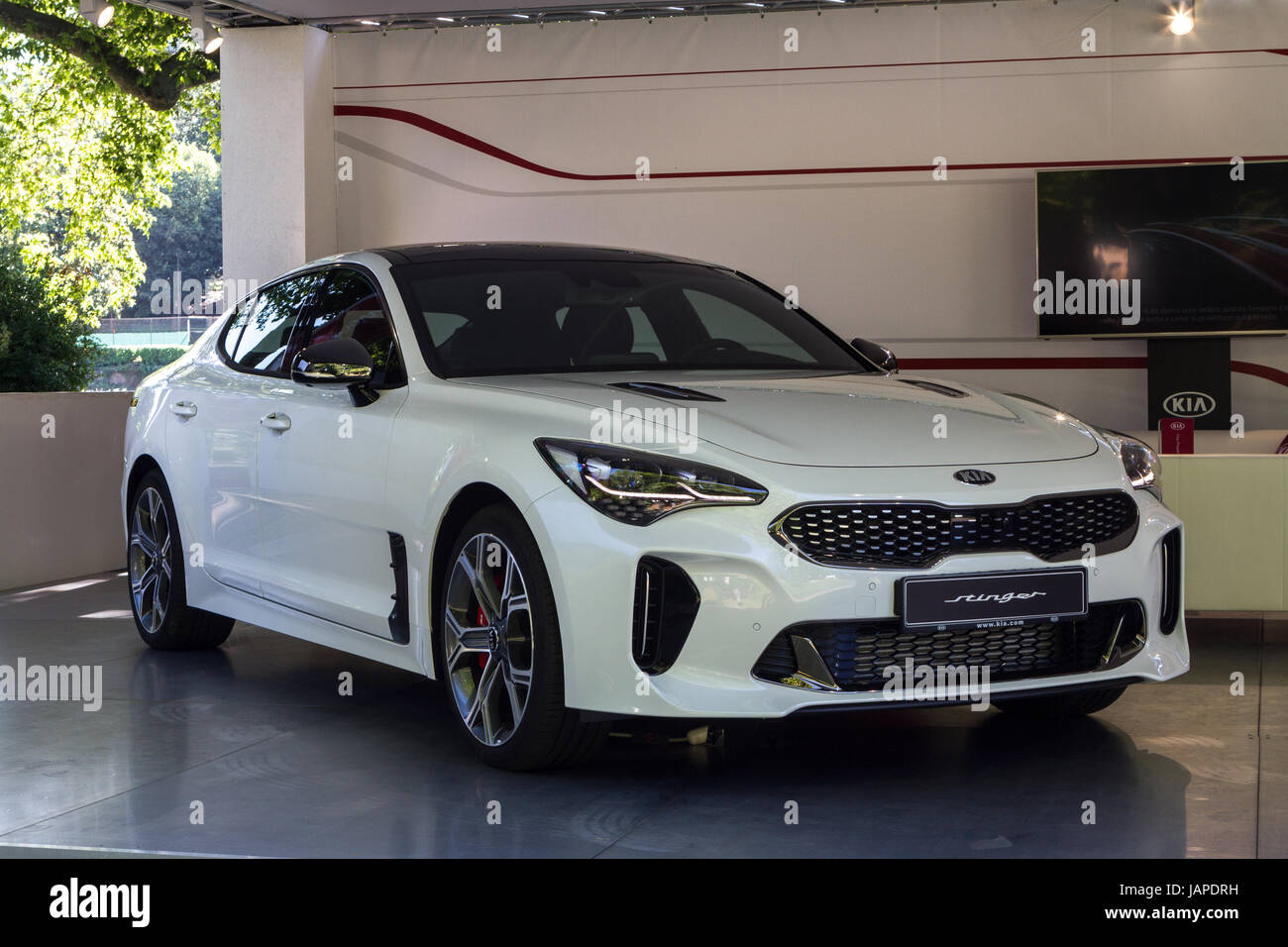 Kia stinger hi-res stock photography and images - Alamy