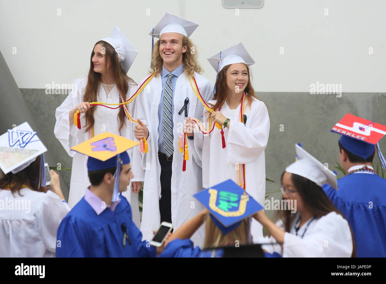 College graduation ceremony usa 2017 hi-res stock photography and ...
