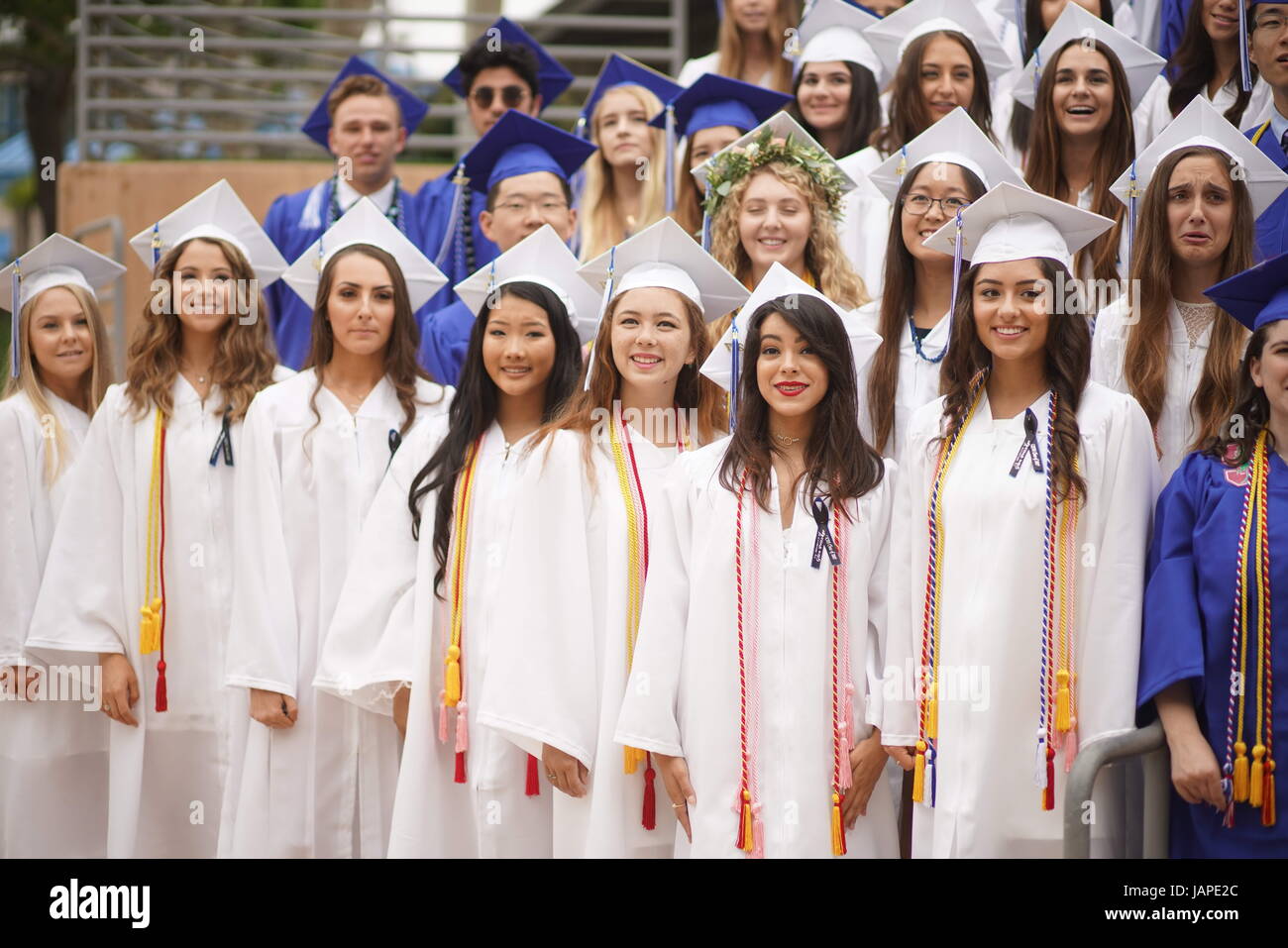 La Jolla, CA, USA. 7th June, 2017. High School Seniors during the 2017 ...