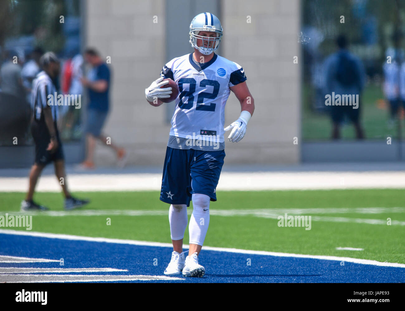 June 06, 2017: Dallas Cowboys tight end Jason Witten #82 during an NFL ...