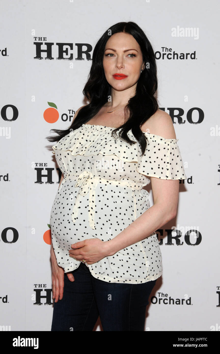 New York, NY, USA. 07th June, 2017. Laura Prepon at 'The Hero' New York ...