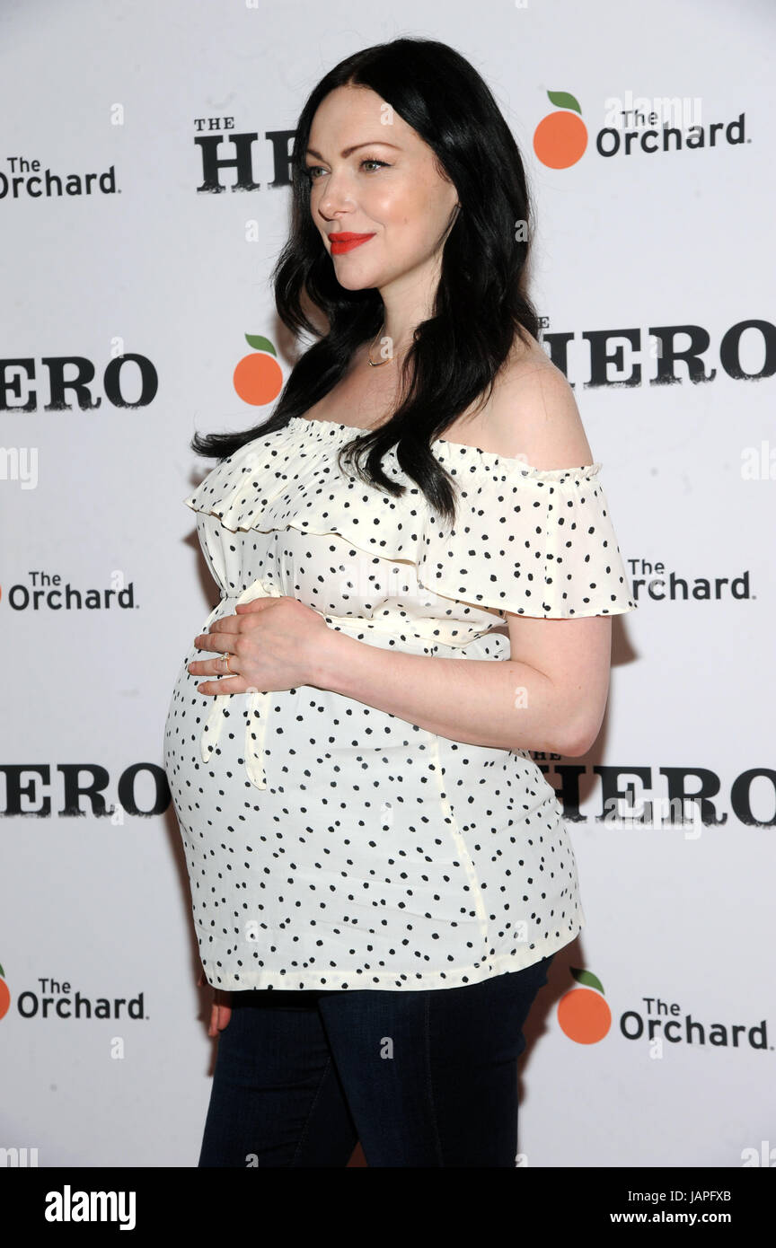 New York, NY, USA. 07th June, 2017. Laura Prepon at 'The Hero' New York ...