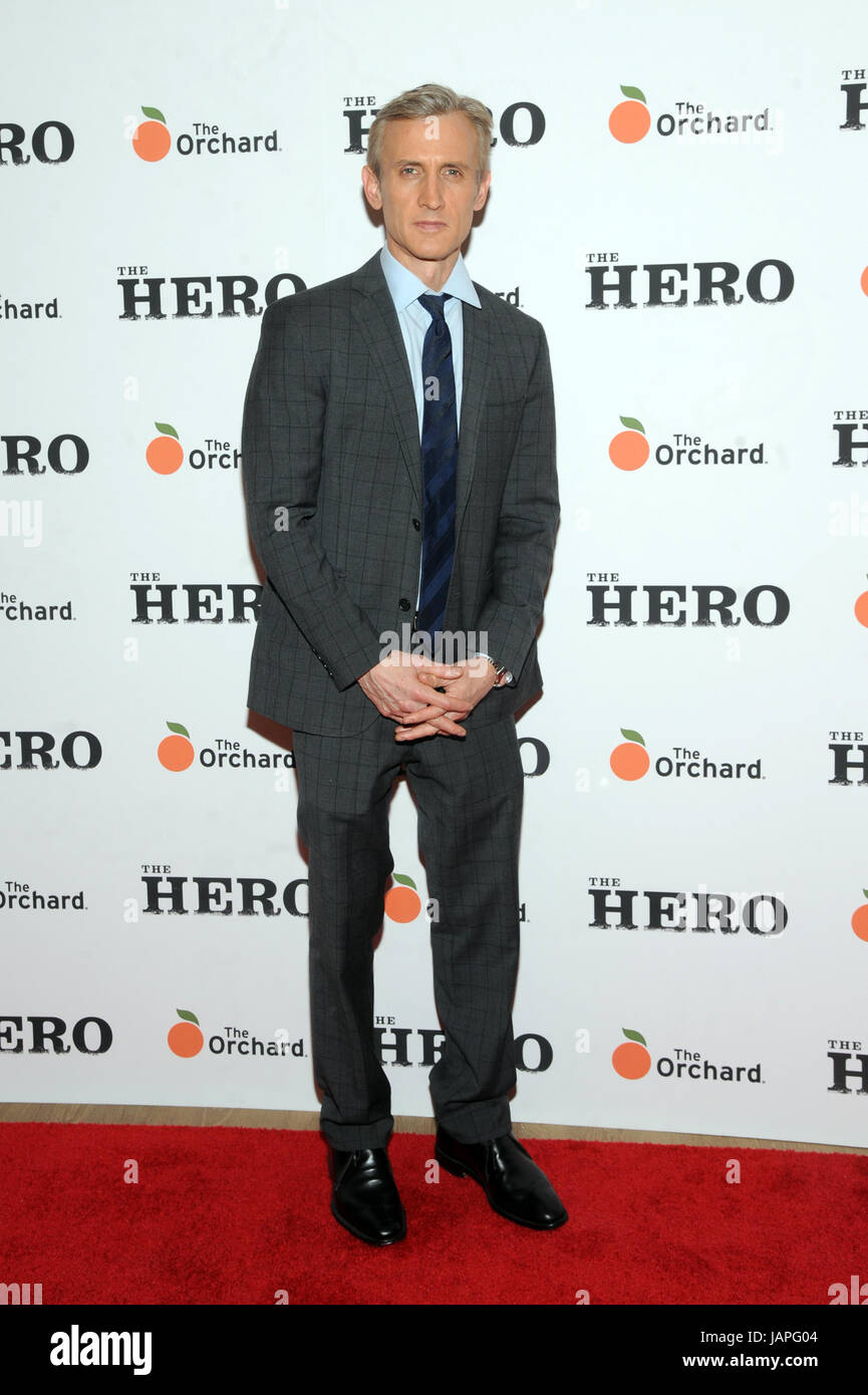 New York, NY, USA. 07th June, 2017. Dan Abrams at 'The Hero' New York ...
