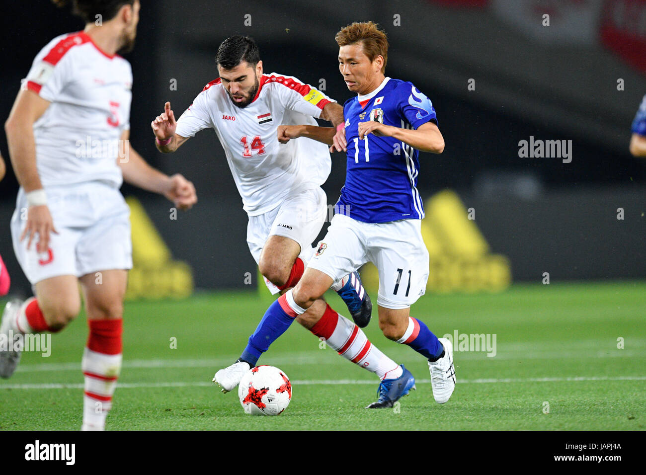 Tokyo, Japan. 7th June, 2017. Takashi Inui (JPN) Football/Soccer ...