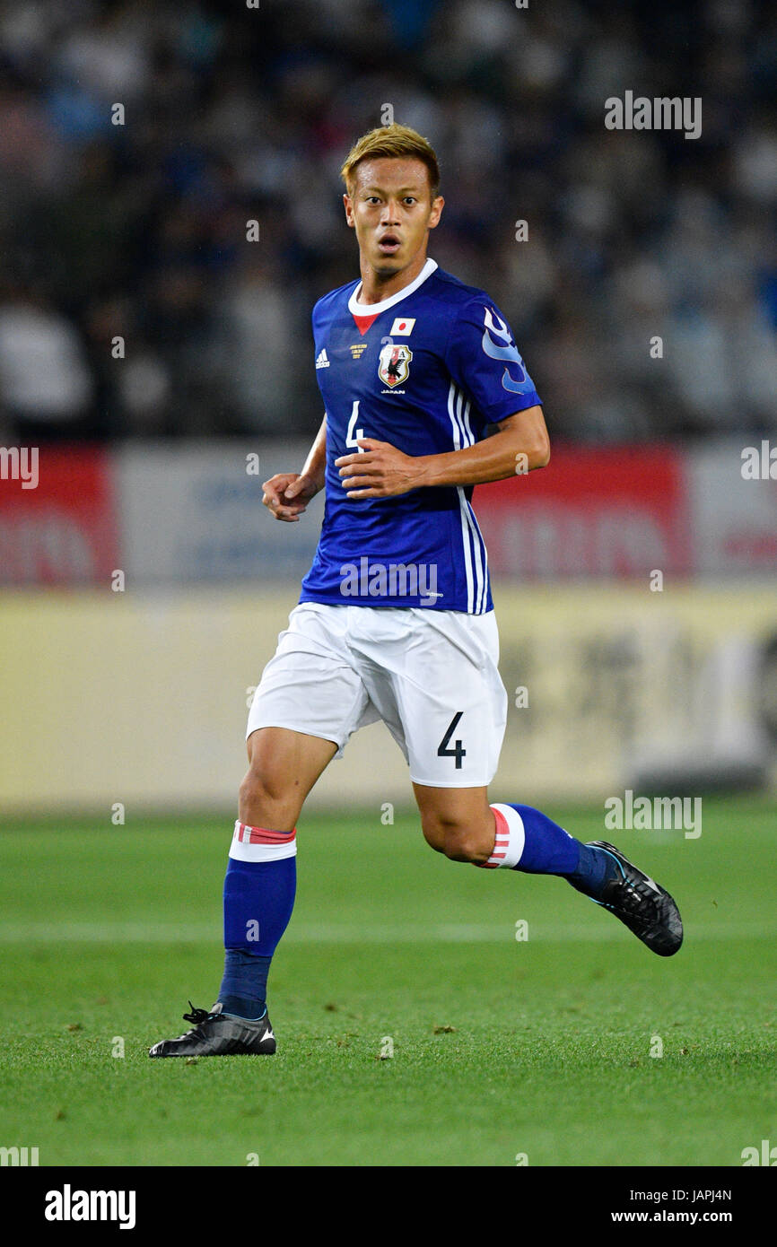 Tokyo, Japan. 7th June, 2017. Keisuke Honda (JPN) Football/Soccer ...