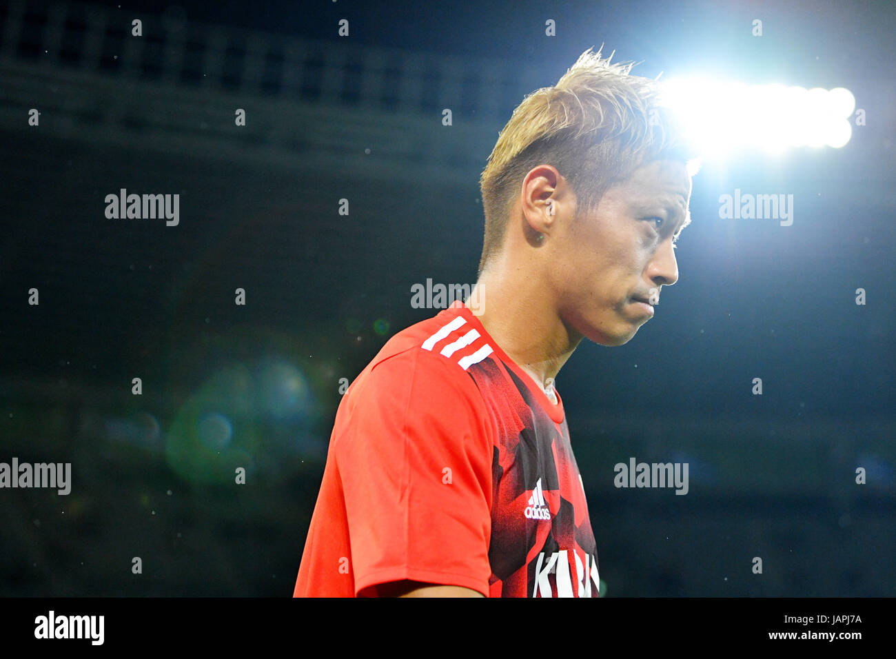 Tokyo, Japan. 7th June, 2017. Keisuke Honda (JPN) Football/Soccer ...