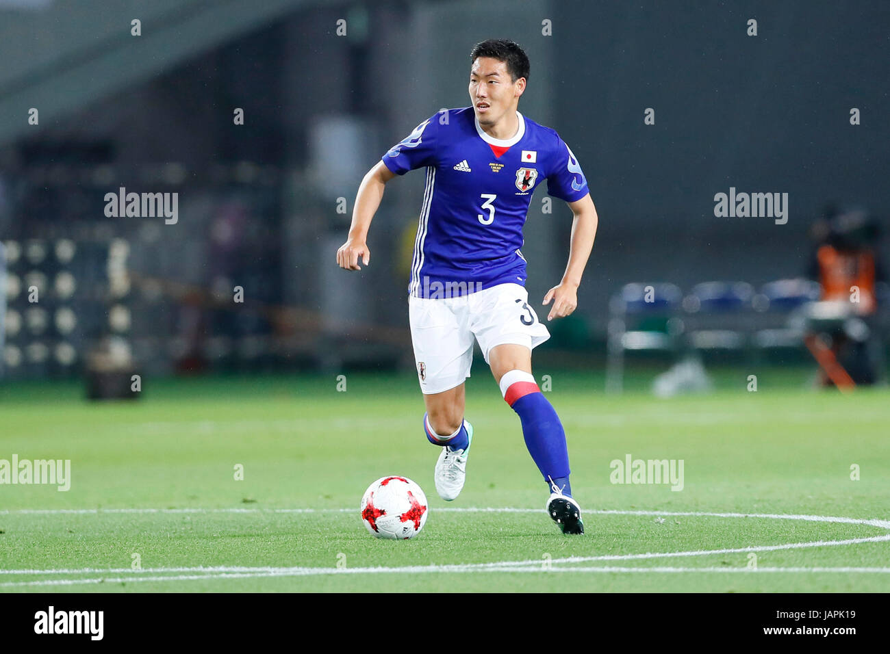 Tokyo, Japan. 7th June, 2017. Gen Shoji (JPN) Football/Soccer : KIRIN ...
