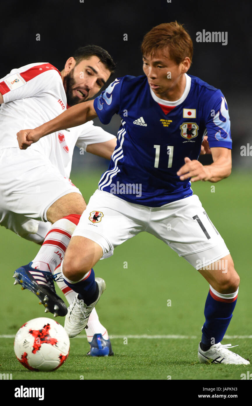 Tokyo, Japan. 7th June, 2017. æ¥´/Takashi Inui (JPN) Football/Soccer ...