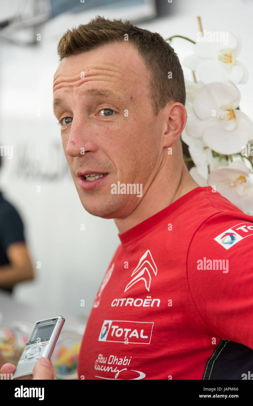 Alghero, Italy, 7 June 2017. Rally d'Italia Sardegna 2017, 7th stage of ...