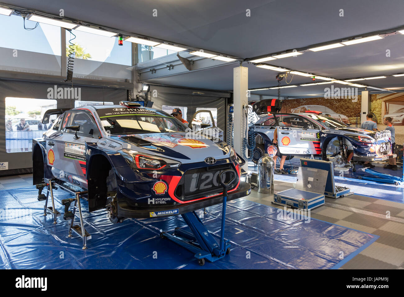 Alghero, Italy, 7 June 2017. Rally d'Italia Sardegna 2017, 7th stage of ...