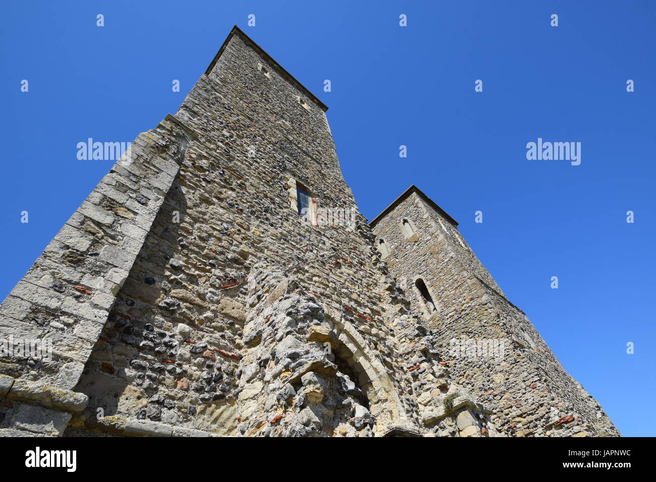 Reculver Towers Kent Stock Photo - Alamy