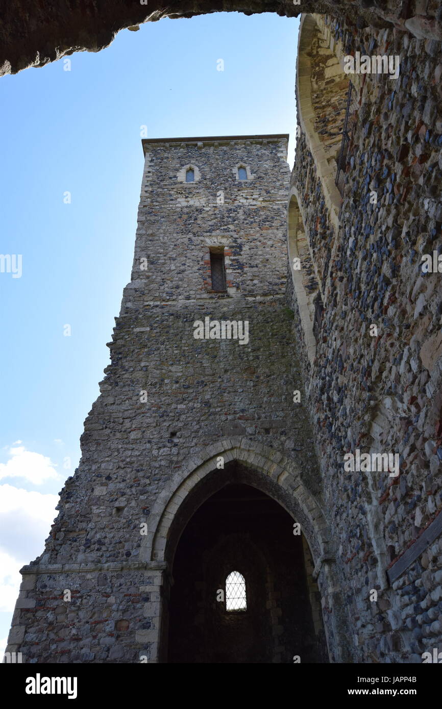 Reculver Towers Kent Stock Photo - Alamy