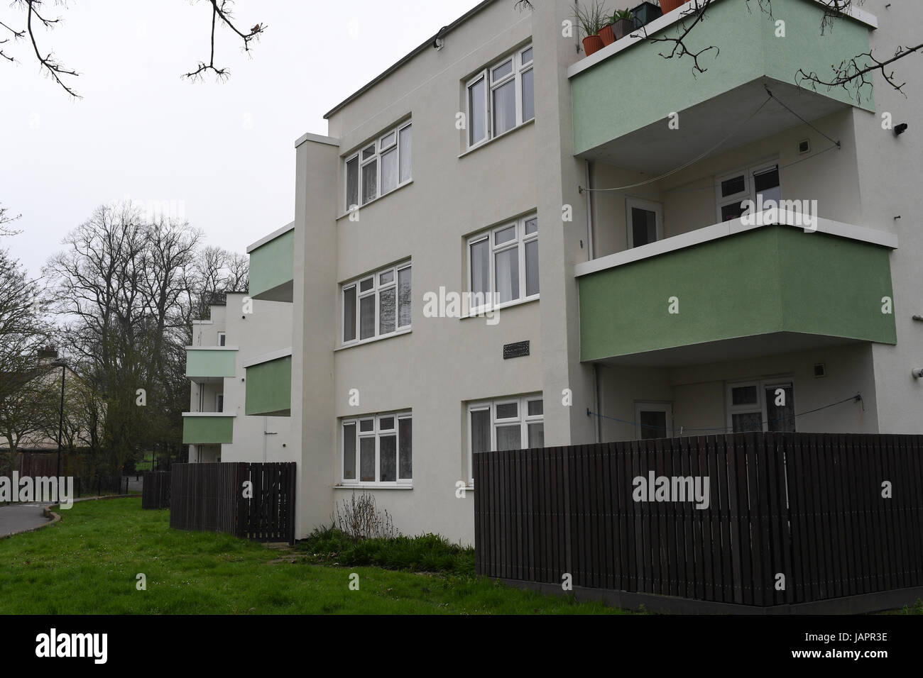 Inner City community housing in the Kingsland district of Southampton ...