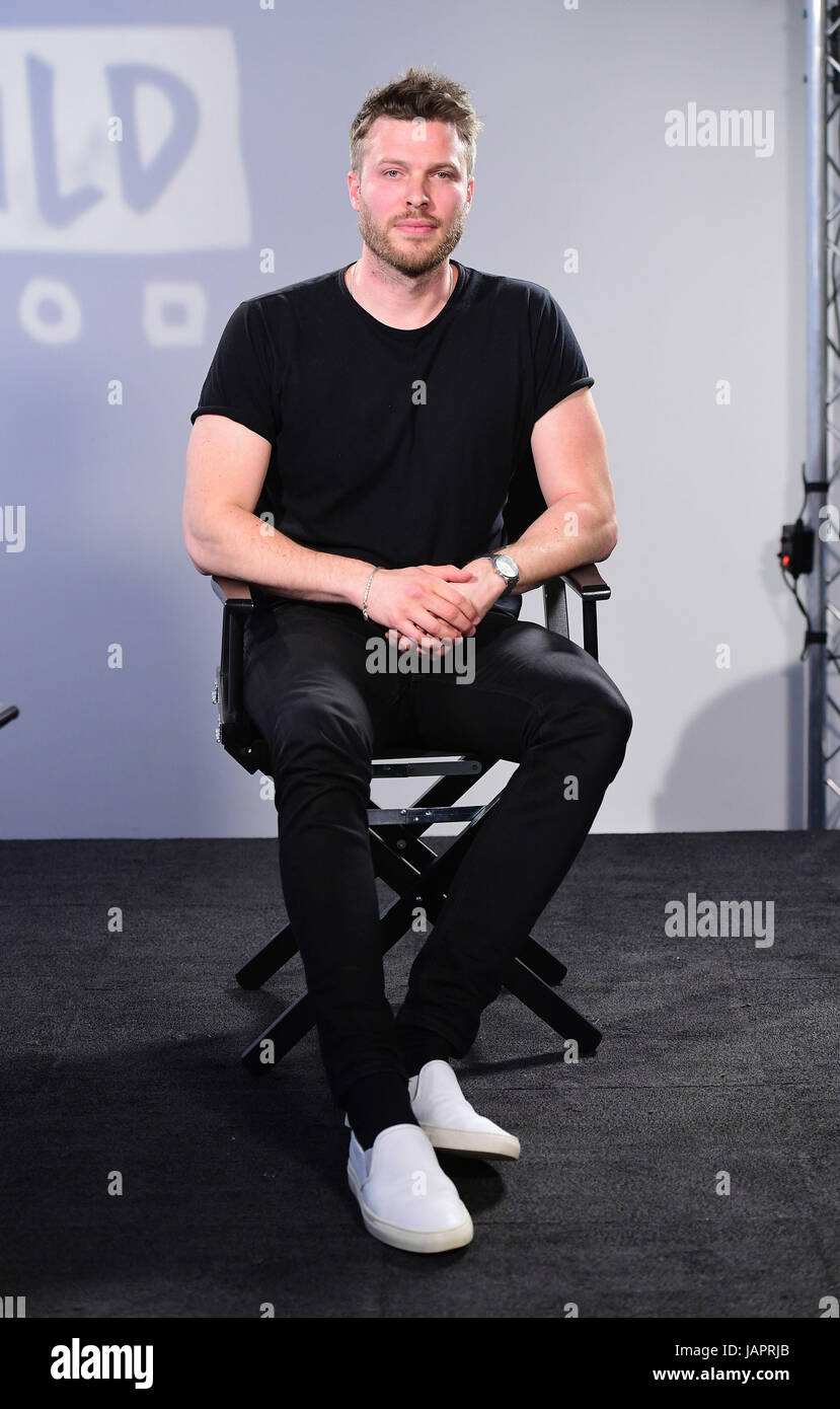 Rick Edwards during a BUILD series event held at Shropshire House ...