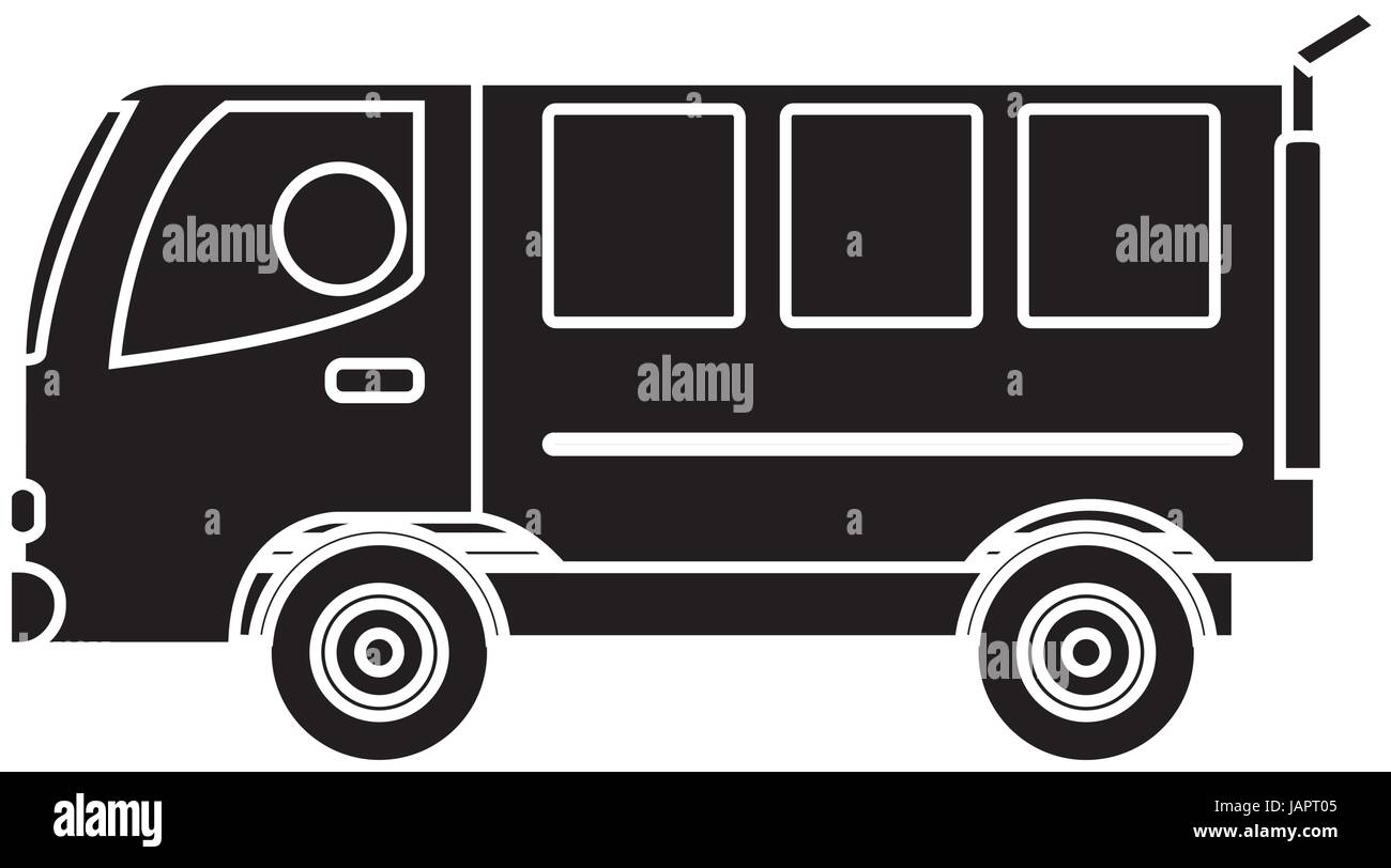 van vehicle icon Stock Vector Image & Art - Alamy