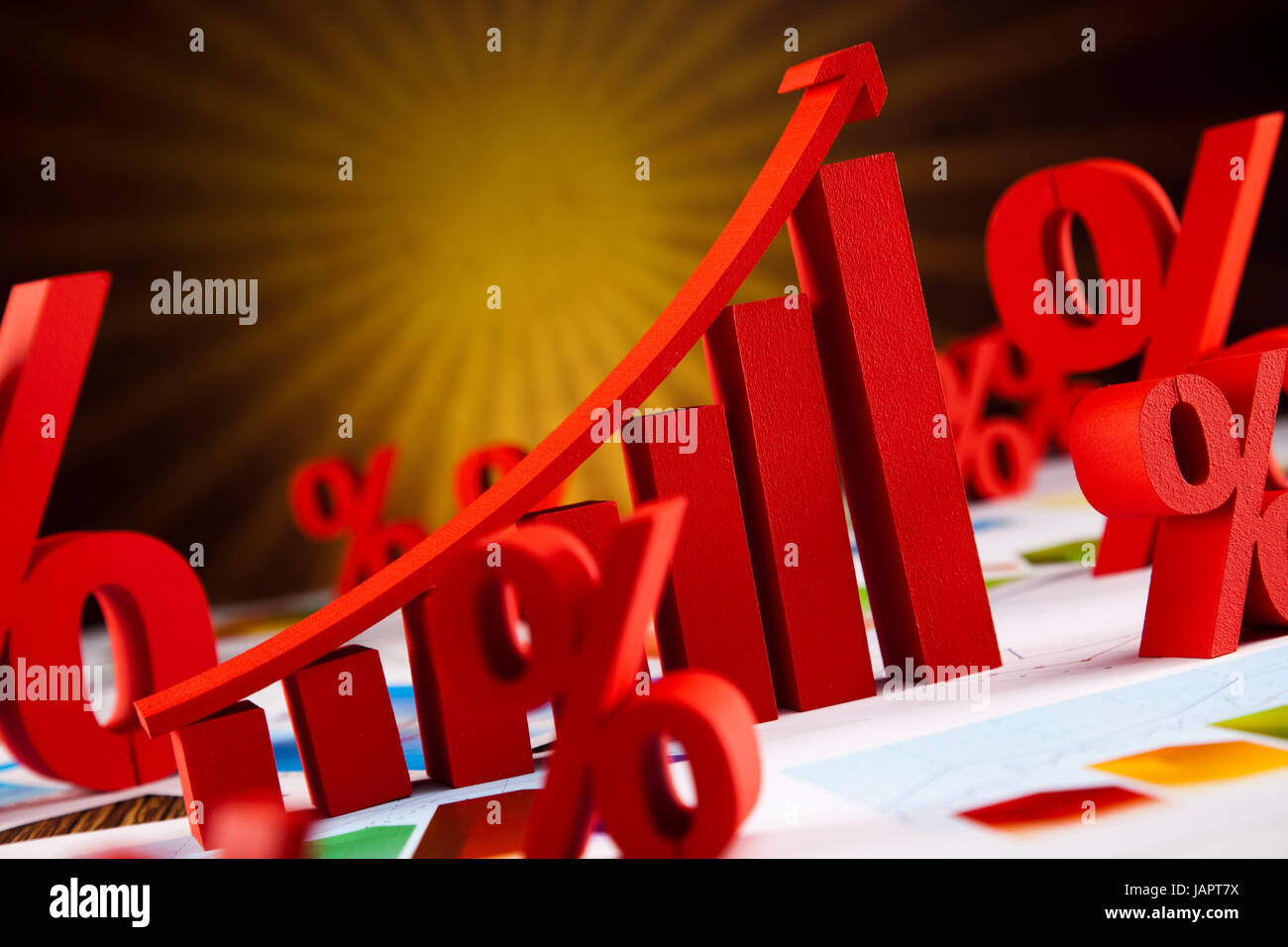 trade symbol profile Stock Photo - Alamy