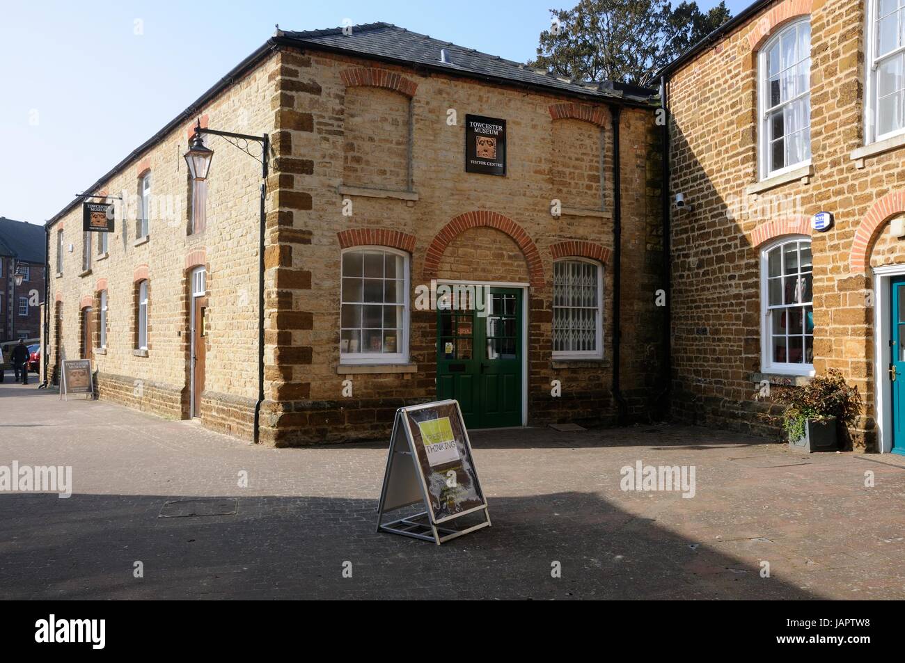 Towcester Museum, Towcester, Northamptonshire, is housed in White Horse ...