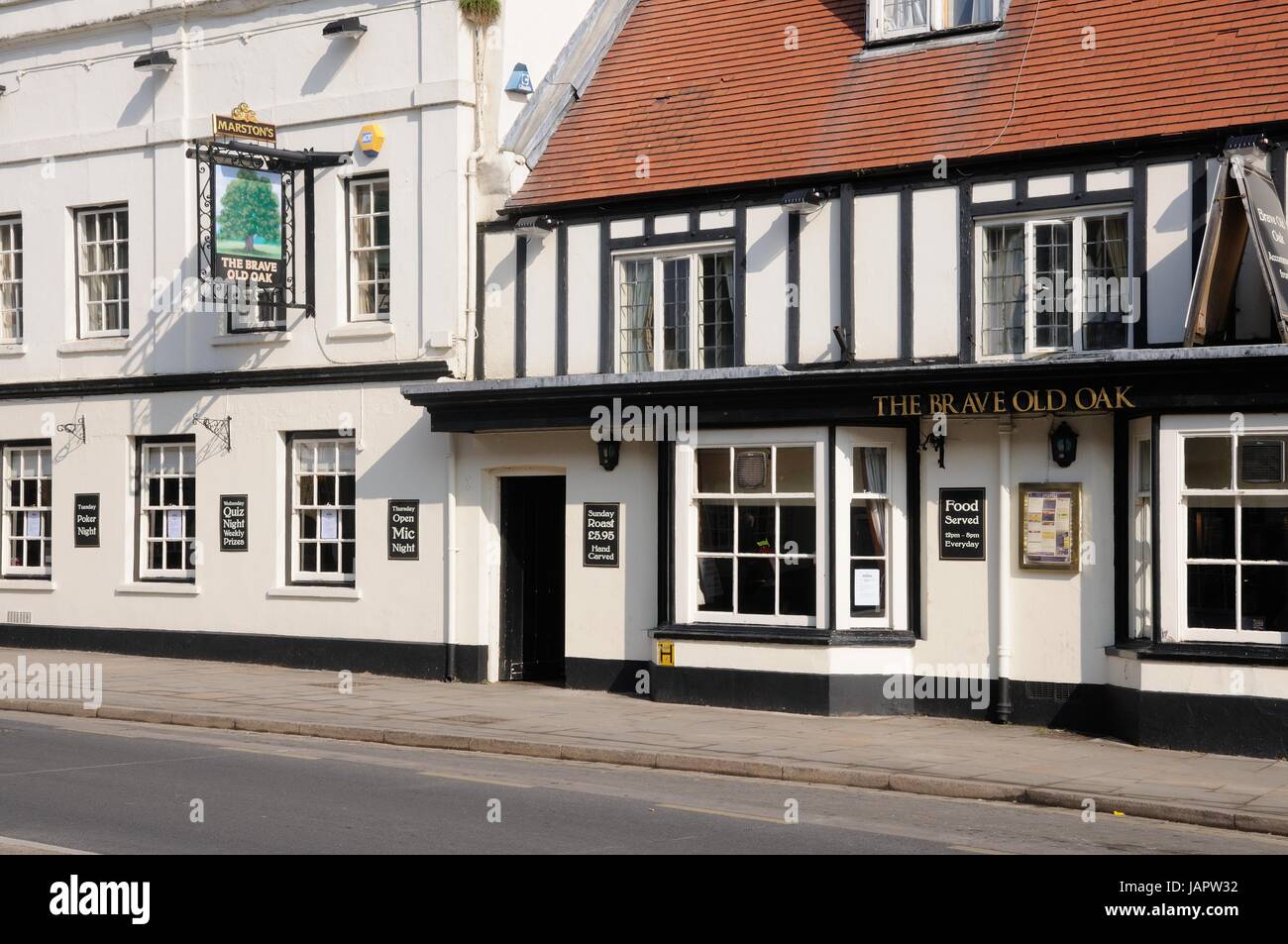 The Brave Old Oak, Towcester, Northamptonshire, along Watling is a ...