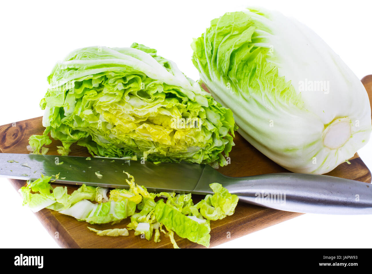 Head of fresh green Chinese cabbage Stock Photo - Alamy