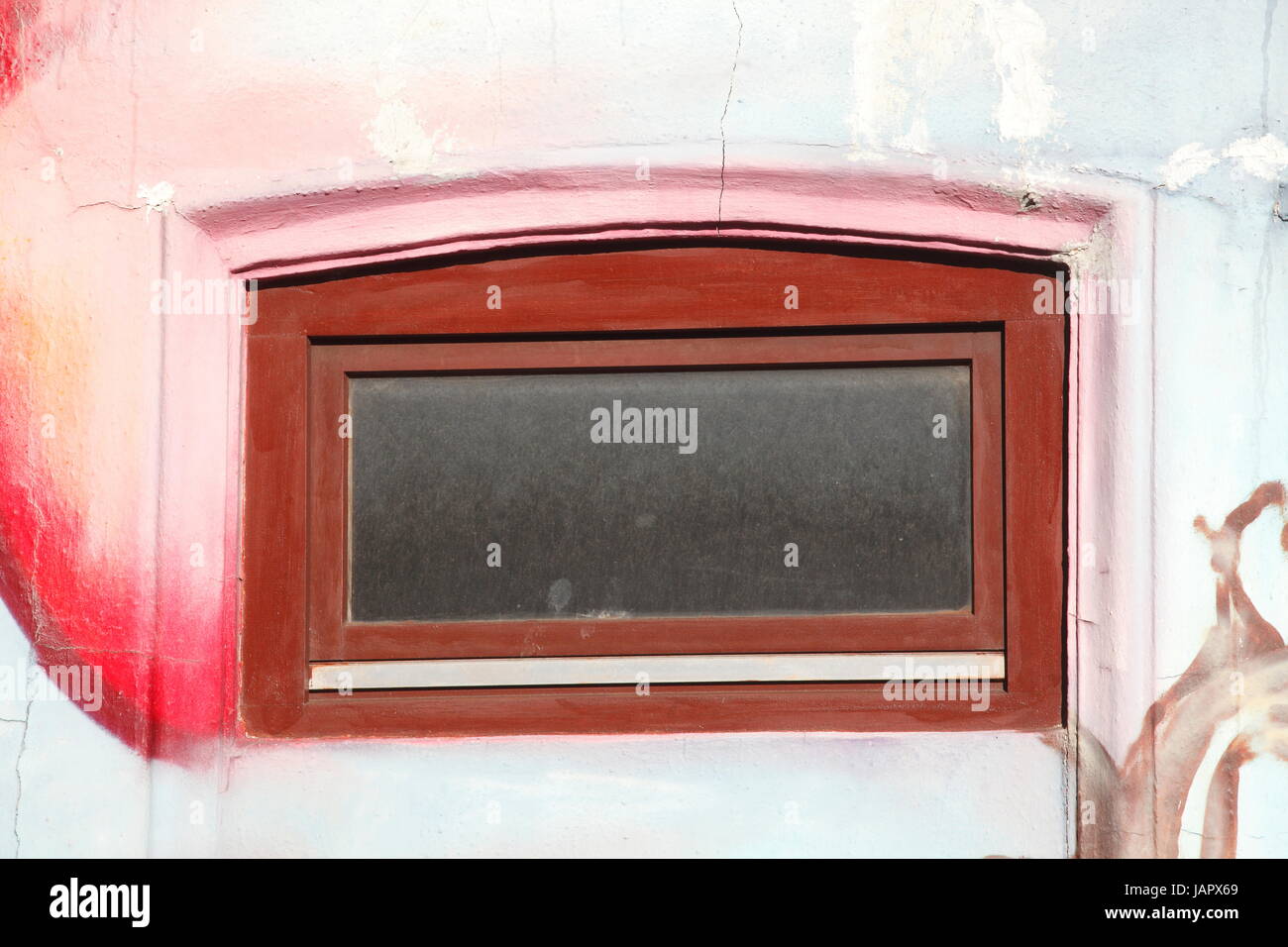 wooden cellar window Stock Photo - Alamy