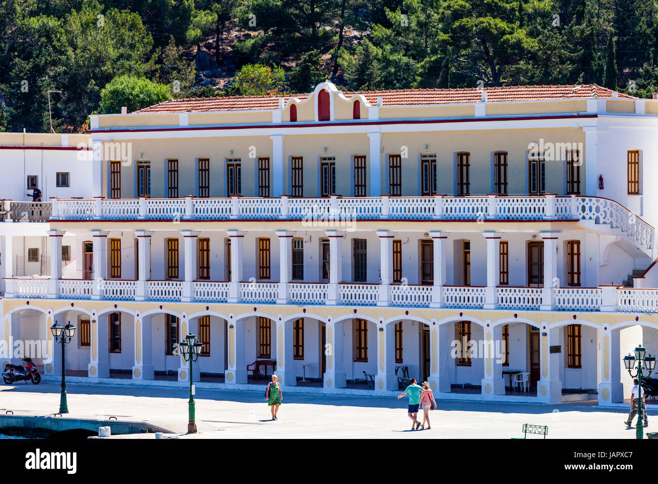 Panormitis Monastery, Symi Island, Dodecanese, Greece Stock Photo - Alamy