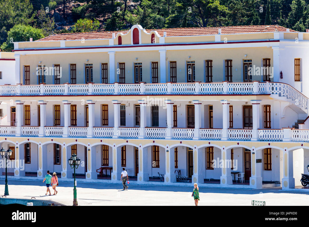 Panormitis Monastery, Symi Island, Dodecanese, Greece Stock Photo - Alamy