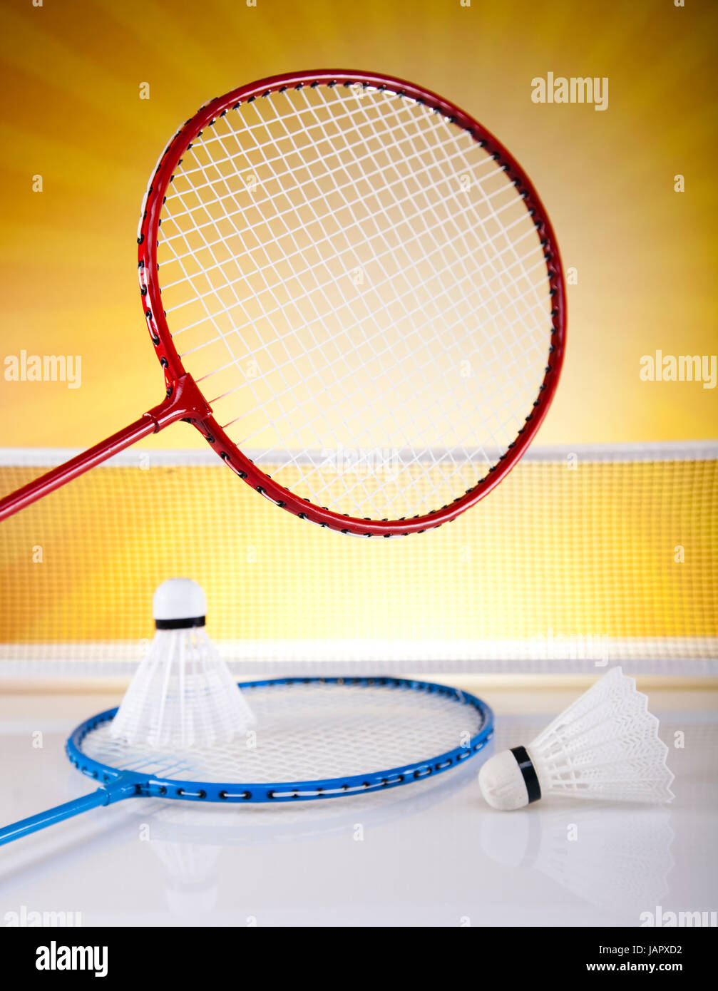 Playing battledore hi-res stock photography and images - Alamy