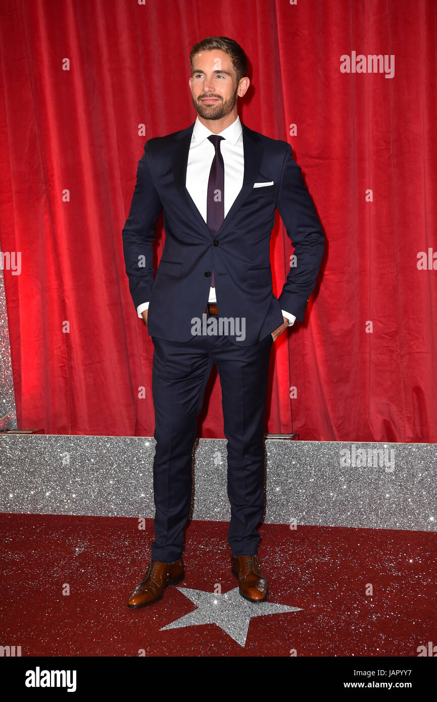 Adam Woodward attending the British Soap Awards 2017 at The Lowry ...