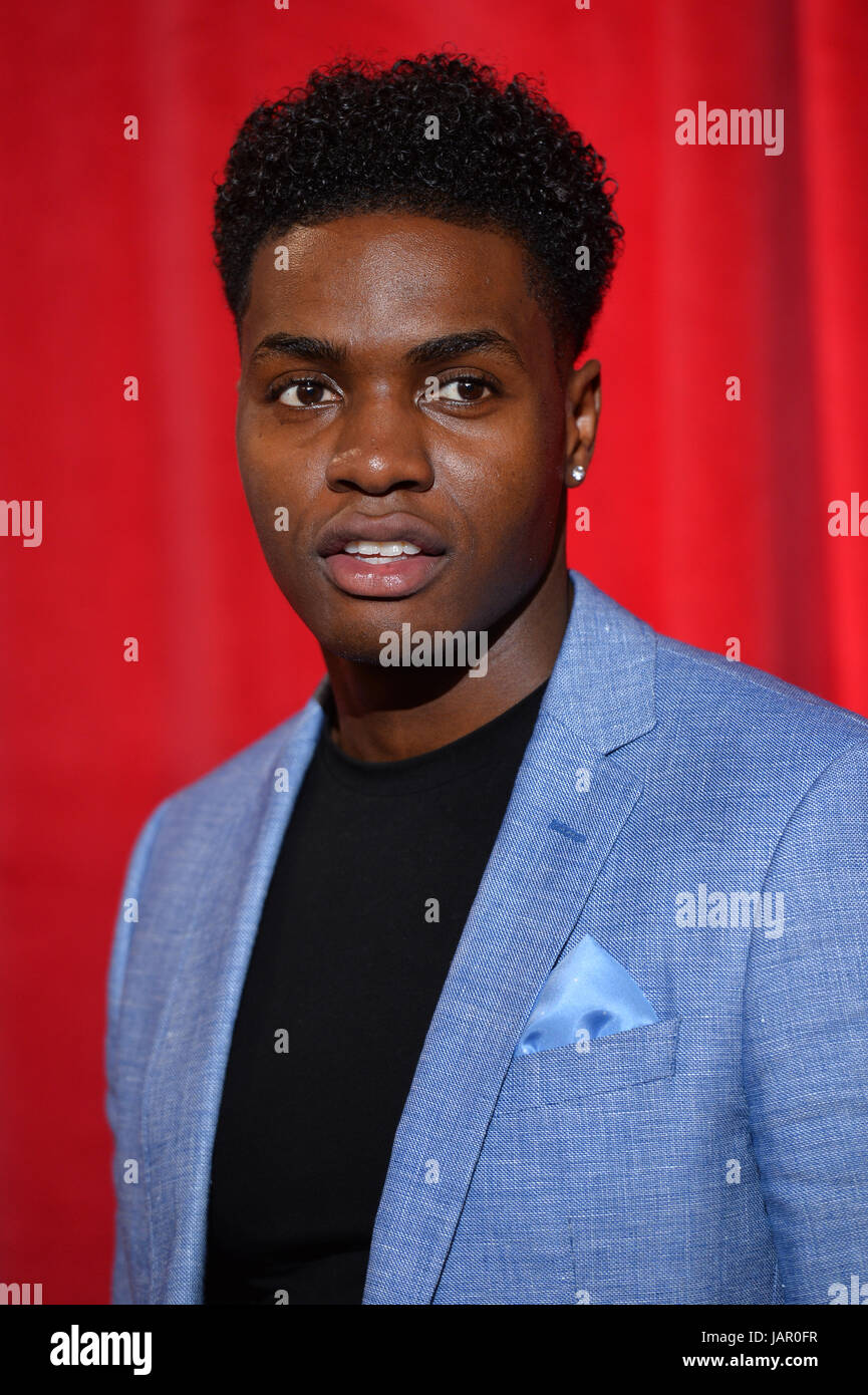 Duayne Boachie attending the British Soap Awards 2017 at The Lowry ...