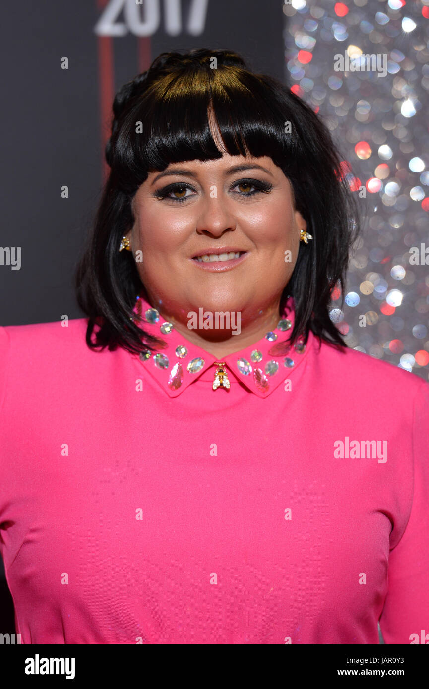 Jessica Ellis attending the British Soap Awards 2017 at The Lowry ...