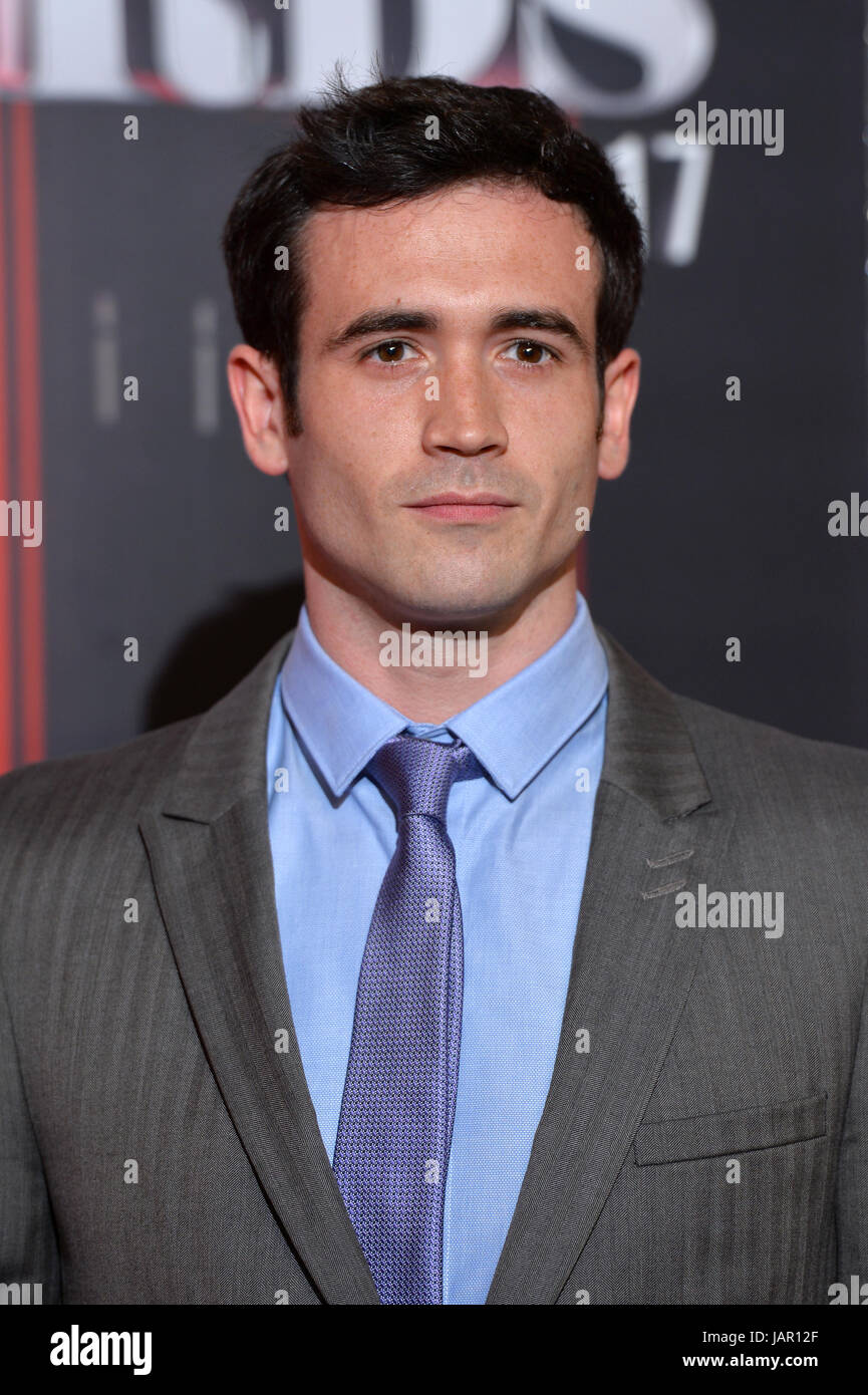 David Atkins attending the British Soap Awards 2017 at The Lowry ...