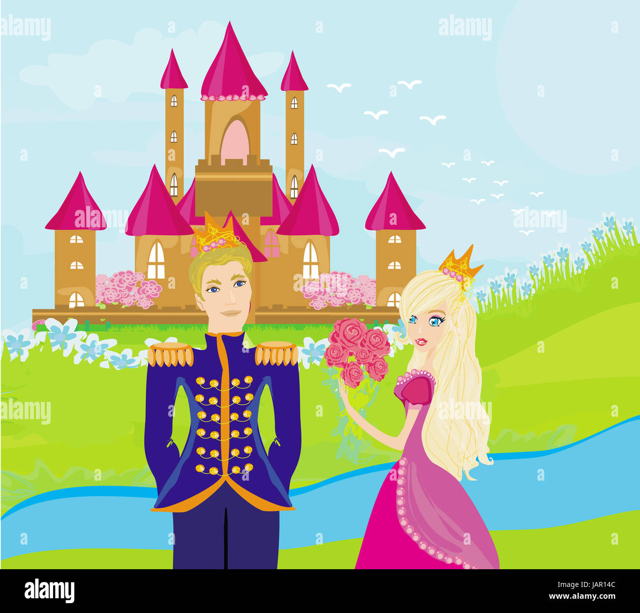 Princess flowers from prince hi-res stock photography and images - Alamy