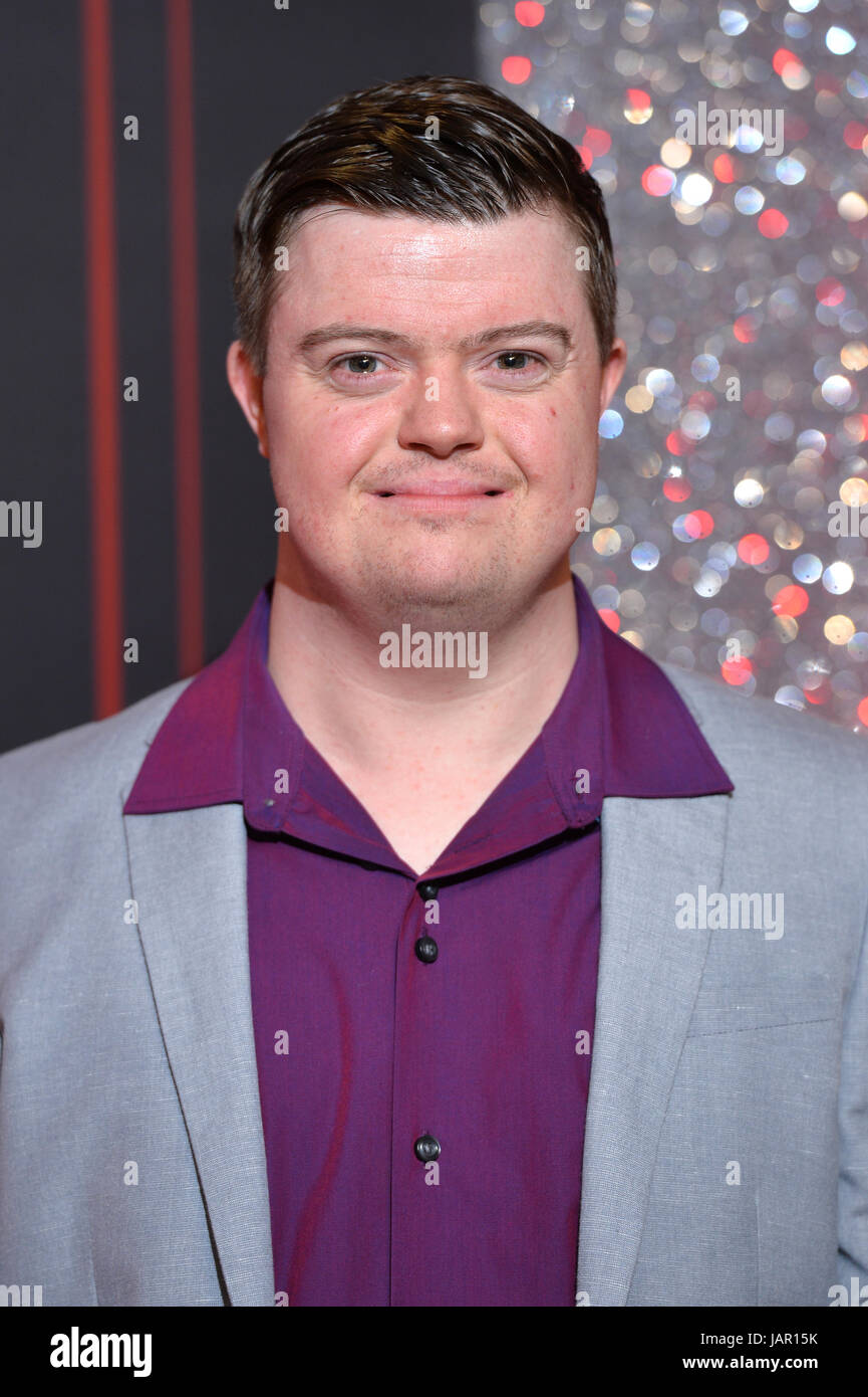 Liam Bairstow attending the British Soap Awards 2017 at The Lowry ...