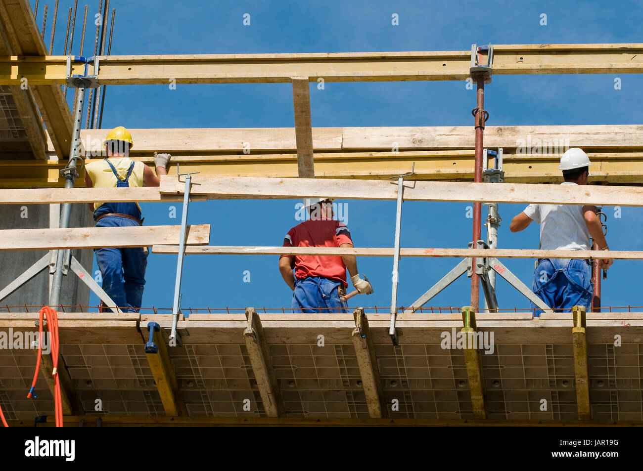 Three carpenters hi-res stock photography and images - Alamy